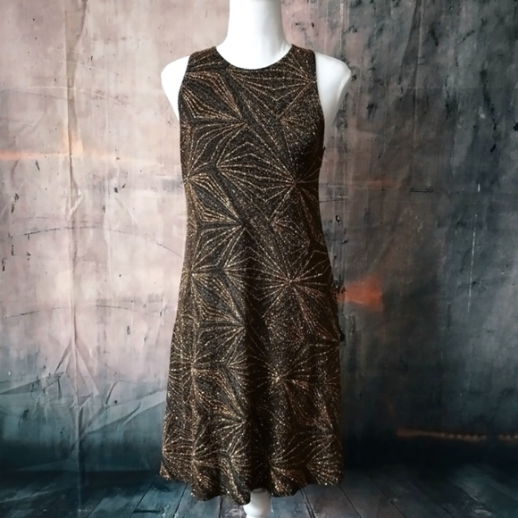 Vintage | Dresses | Vintage Metallic Thread Dress | Poshmark